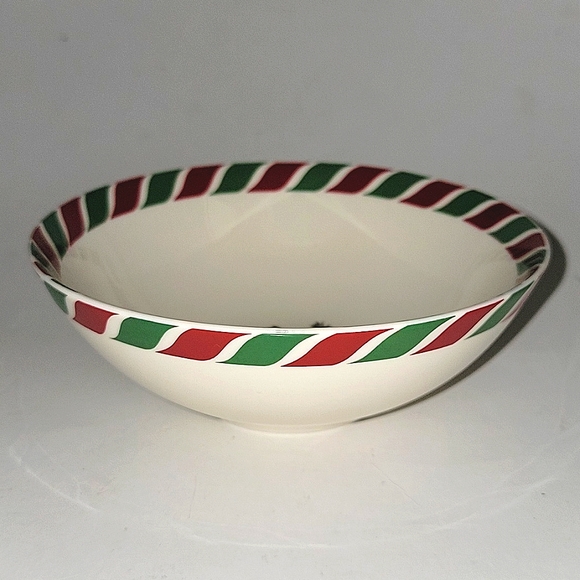 Spode | Dining | Spode Candy Cane Trim 6 Christmas Tree Bowl | Poshmark